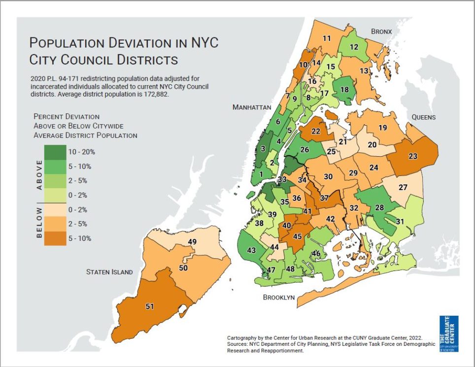 UPDATE NYC Districting Commission Releases Proposed City Council ...