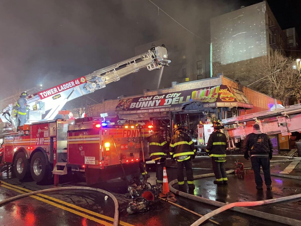 UPDATE Kingsbridge: Early Morning Five-Alarm Fire Rips Through Several ...
